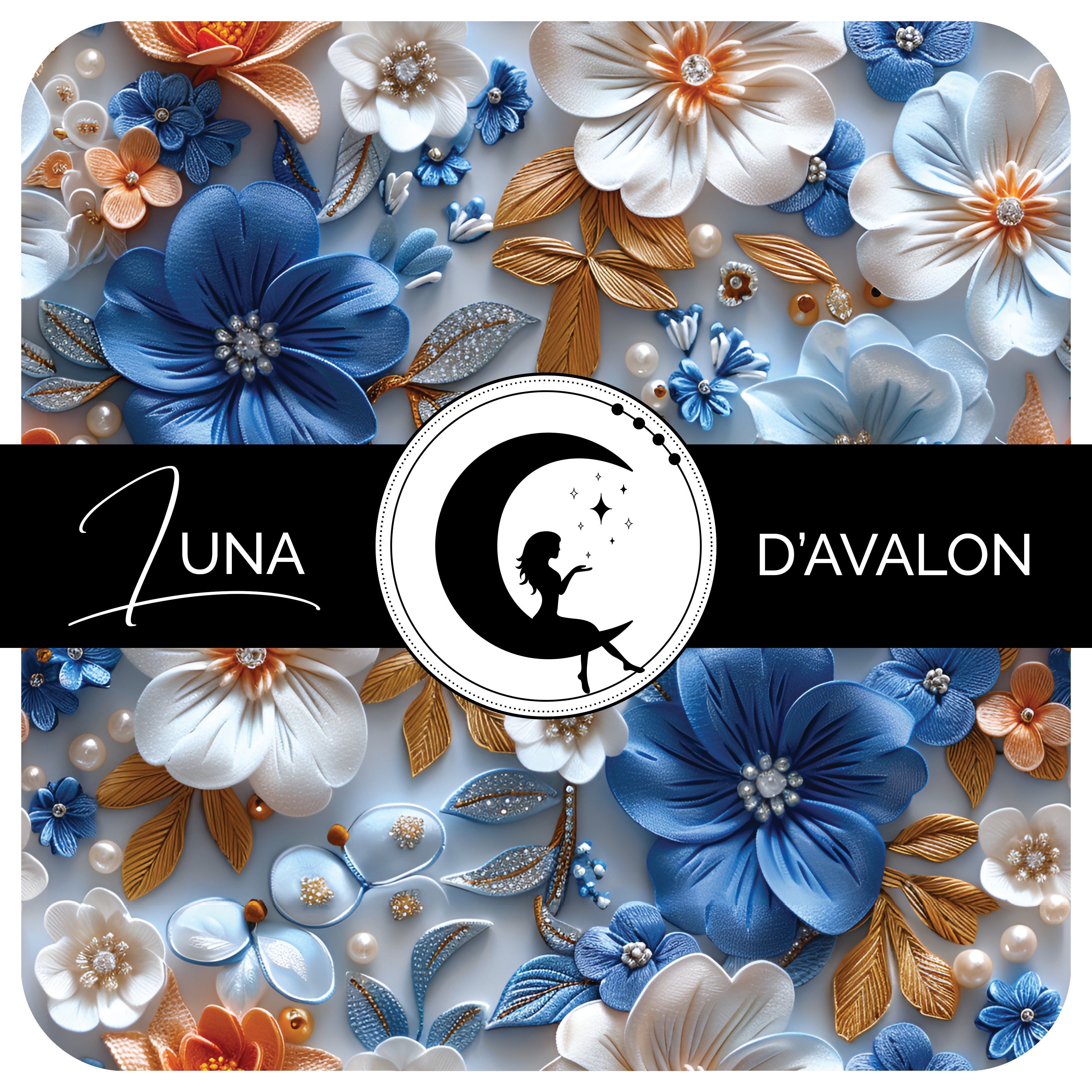 Delicate Sparkling Flowers | Luna d'Avalon